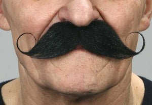 Bigote Moreno de Estilo Francés Postizo | Comprar Online