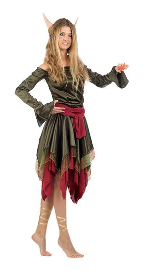 Disfraz de Elfa del Bosque para Mujer | Comprar Online