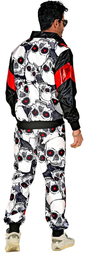 Disfraz Chándal de Táctel de Calaveras para Adulto | Comprar Online