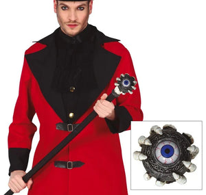 Bastón con Manos de Esqueleto y Ojo Móvil | Comprar Online