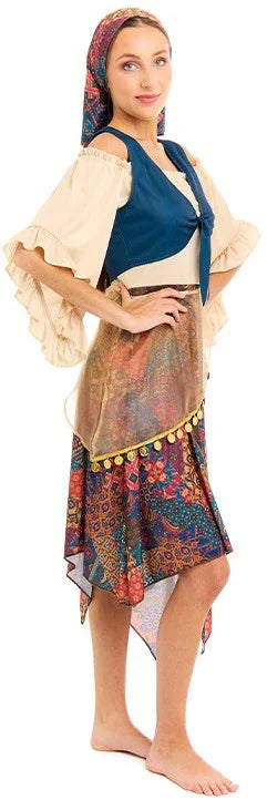 Disfraz de Gitana Zíngara para Mujer | Comprar Online