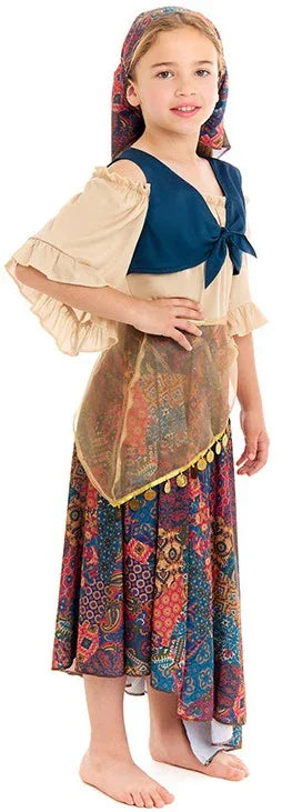 Disfraz de Gitana Zíngara para Niña | Comprar Online