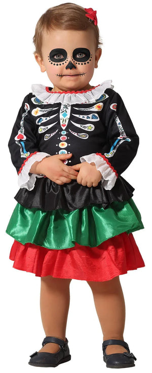 Disfraz de Catrina para Bebé | Comprar Online