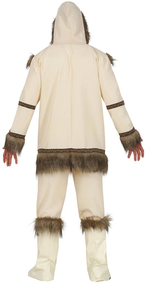 Disfraz de Esquimal Beige para Hombre | Comprar Online