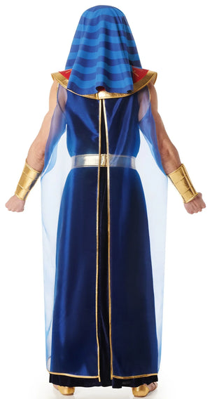 Disfraz de Faraón Egipcio Elegante Azul para Hombre | Comprar Online
